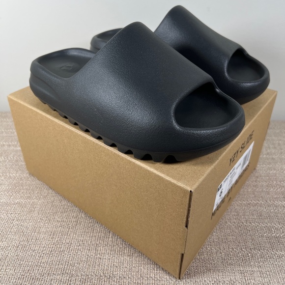 Yeezy | Shoes | Adidas Yeezy Boost Slides Slide Black Slippers Slipper ...